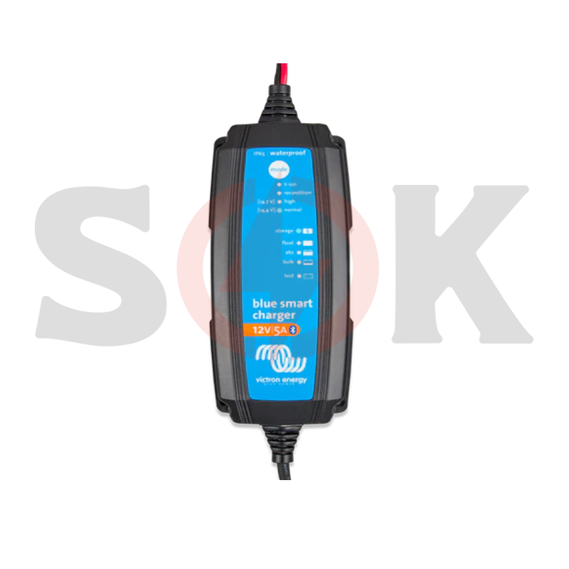 Victron Blue Smart Charger 12v 5 Amp - SOK Battery NZ