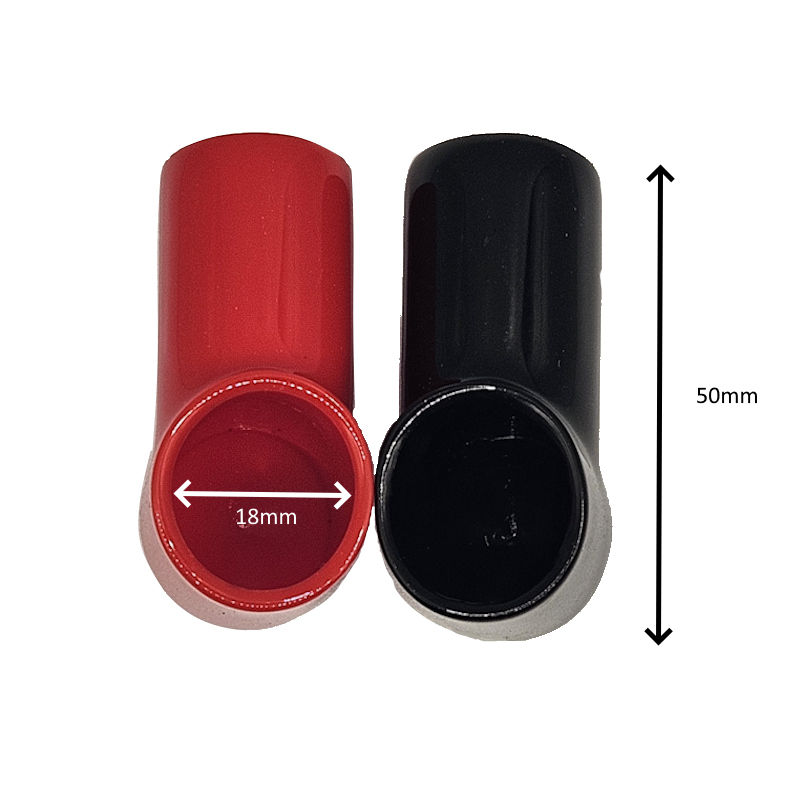 Battery Terminal Cover For 70mm2 Cable - Black - SOK Battery NZ